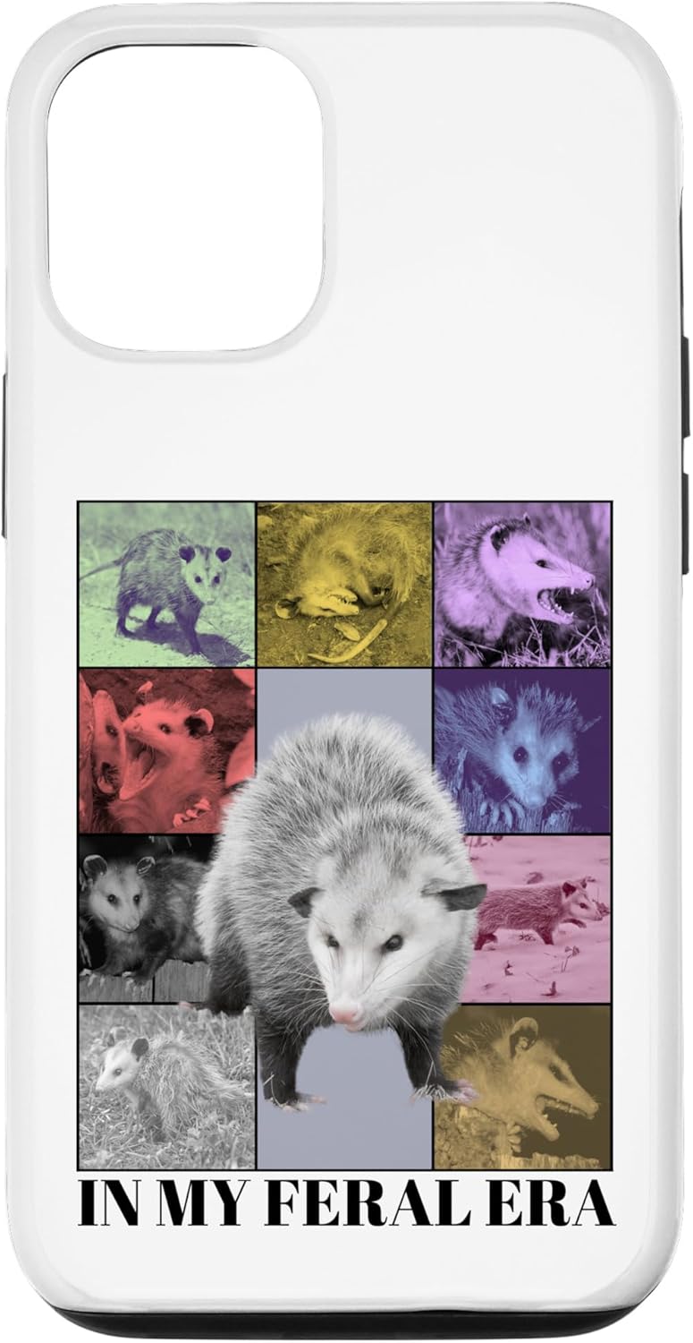 Amazon.com: iPhone 12/12 Pro In My Feral Era, Awesome Possum, Funny ...