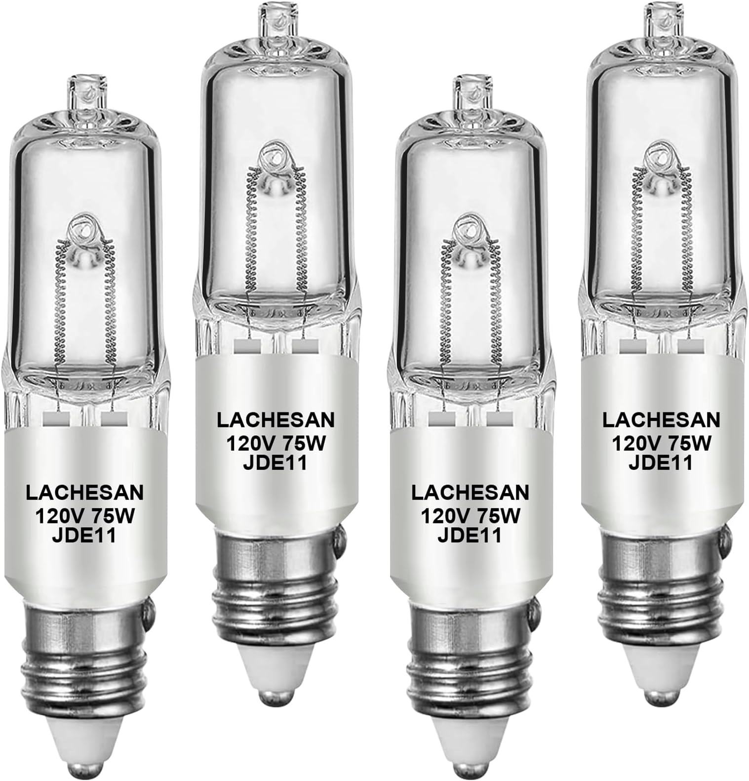 Satco S1915 120V 75-Watt T4 E11 Base Light Bulb, Frosted - Incandescent ...