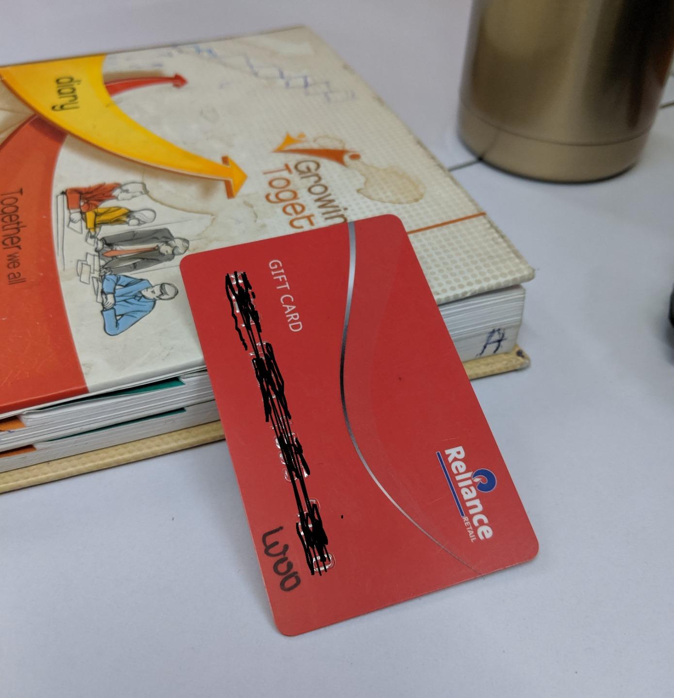 Reliance Retail Gift Card - Rs.10000 : Amazon.in: Gift Cards