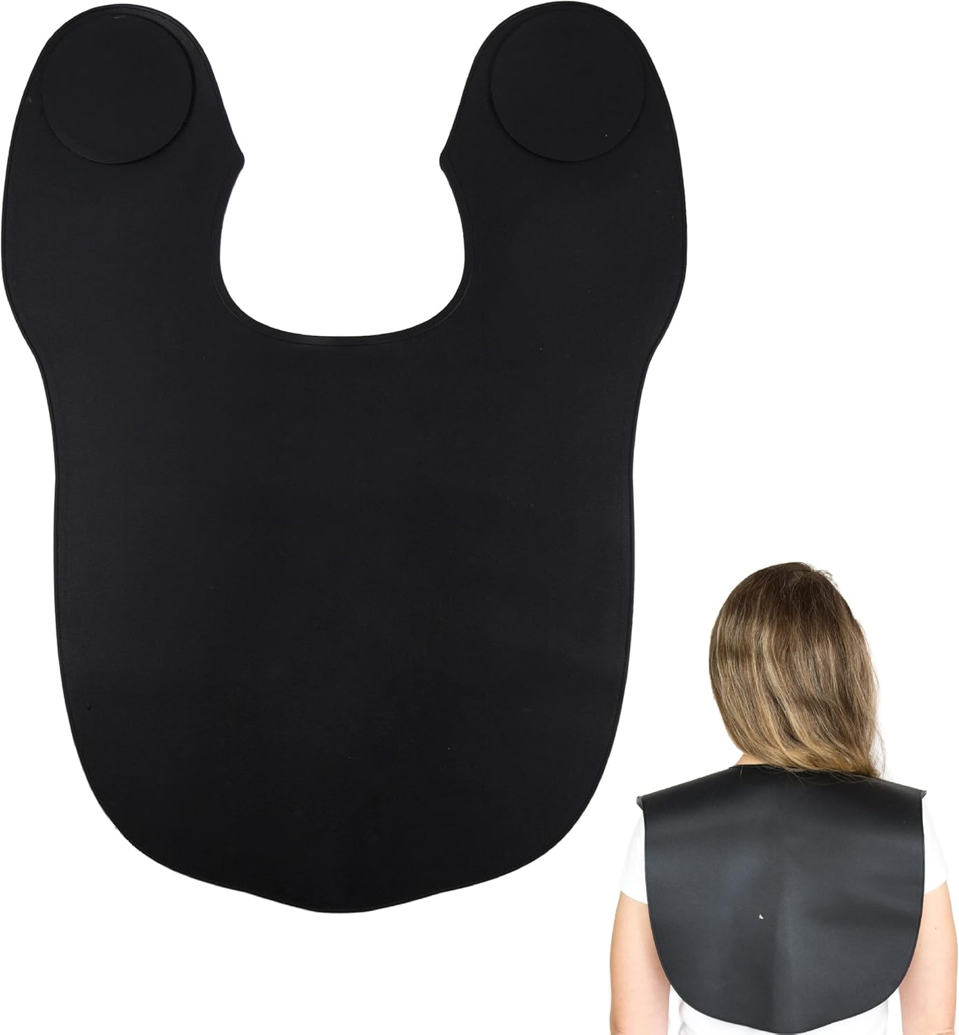 Hair Cutting Collar - Non-Slip, Matte Silicone Material - Weighted ...