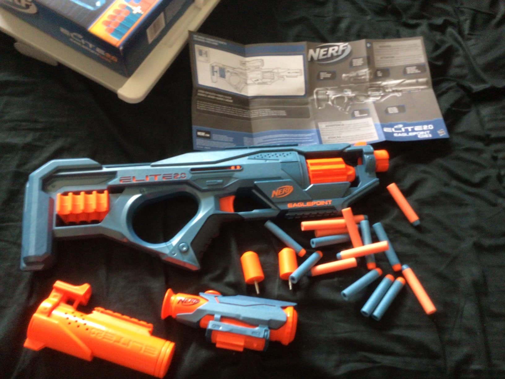 $9/mo - Finance Nerf Elite 2.0 Eaglepoint RD-8 Blaster - 8-Dart Drum ...