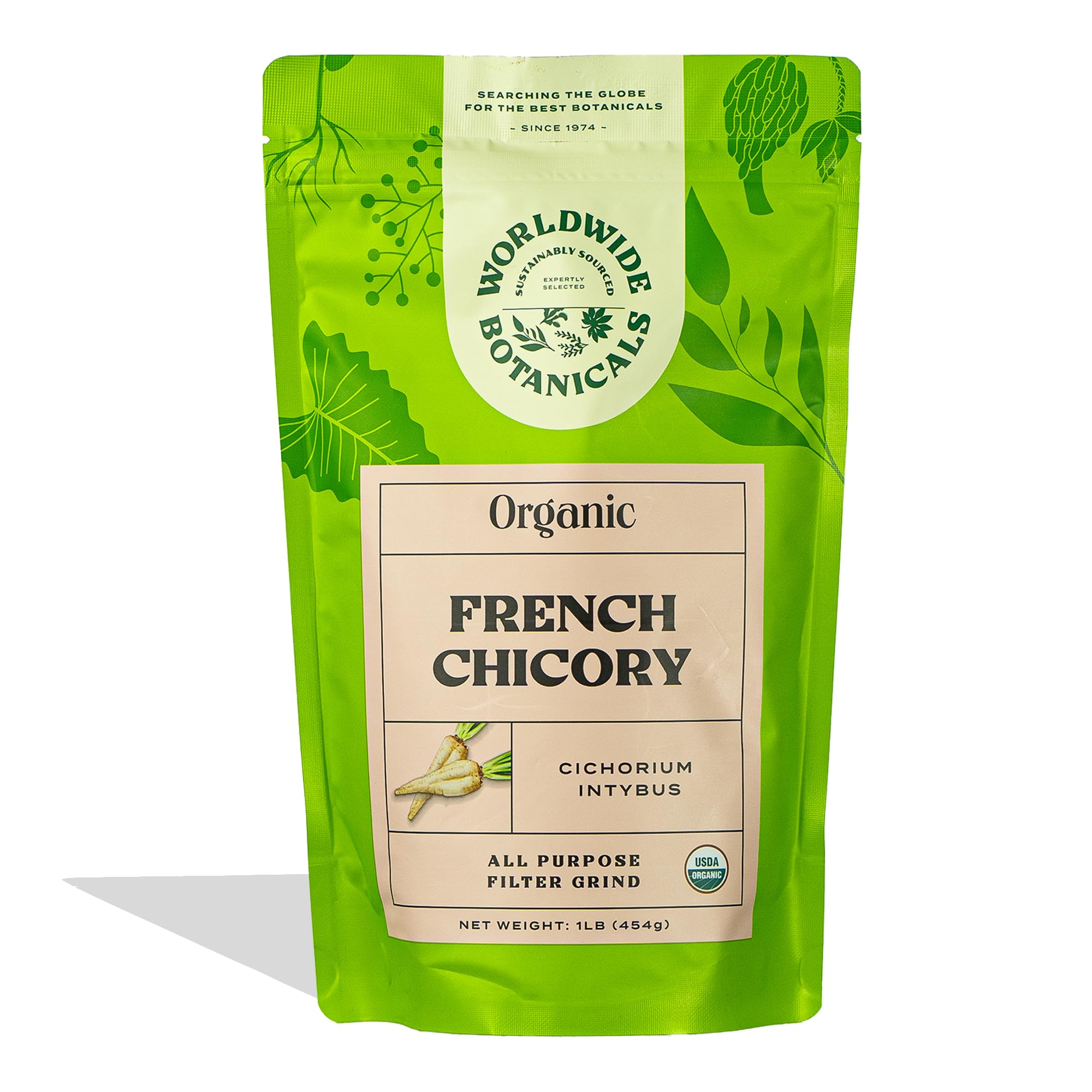 Worldwide Botanicals Organic French Chicory Root - Brew Like Coffee ...