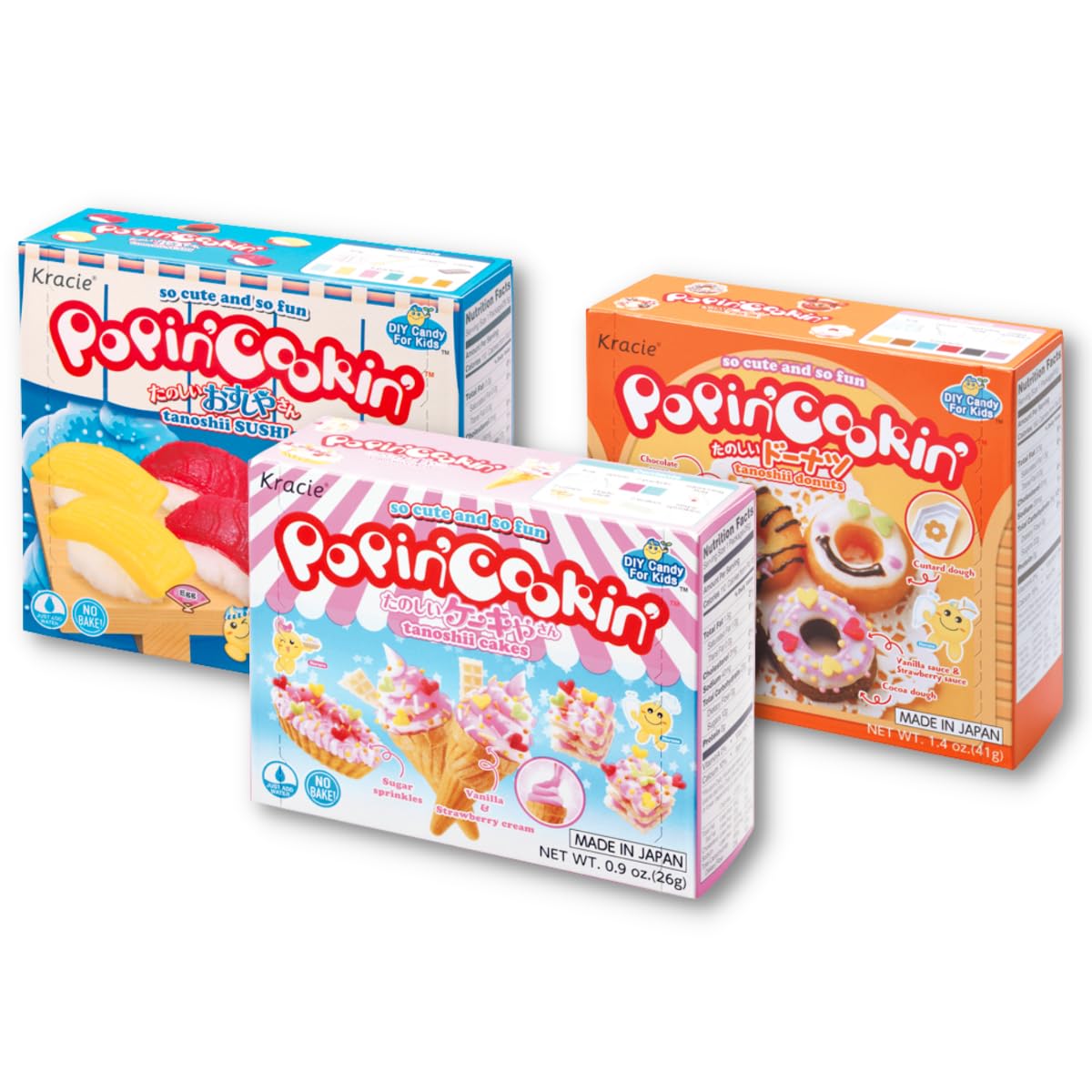 Kracie Popin' Cookin' DIY Candy Kit - 3 Pack Nepal | Ubuy