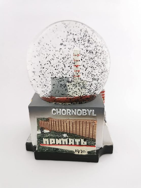 Chernobyl Snow Globe Ukrainian Nuclear Power Plant Tragedy in Pripyat ...