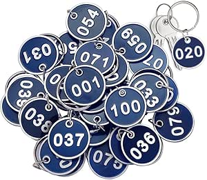 Amazon.com : for Identification and Organization: Metal Tags with ...