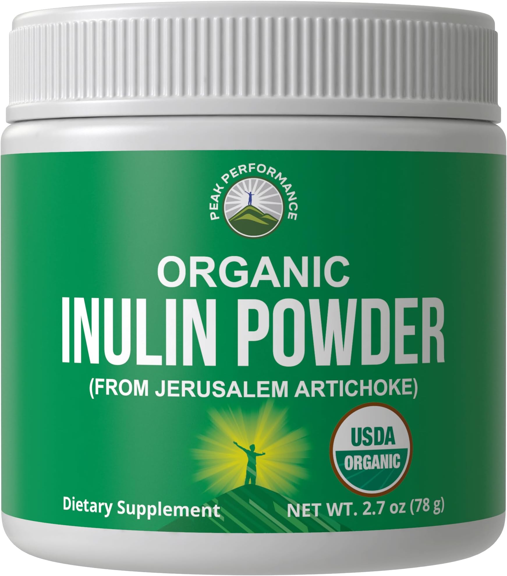 Amazon.com: Organic Inulin Powder Natural Prebiotic Fiber for Gut ...