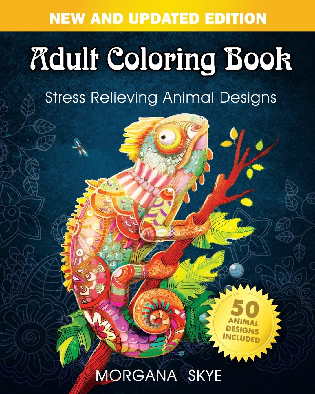 Snapklik.com : Adult Coloring Book: Stress Relieving Animal Designs