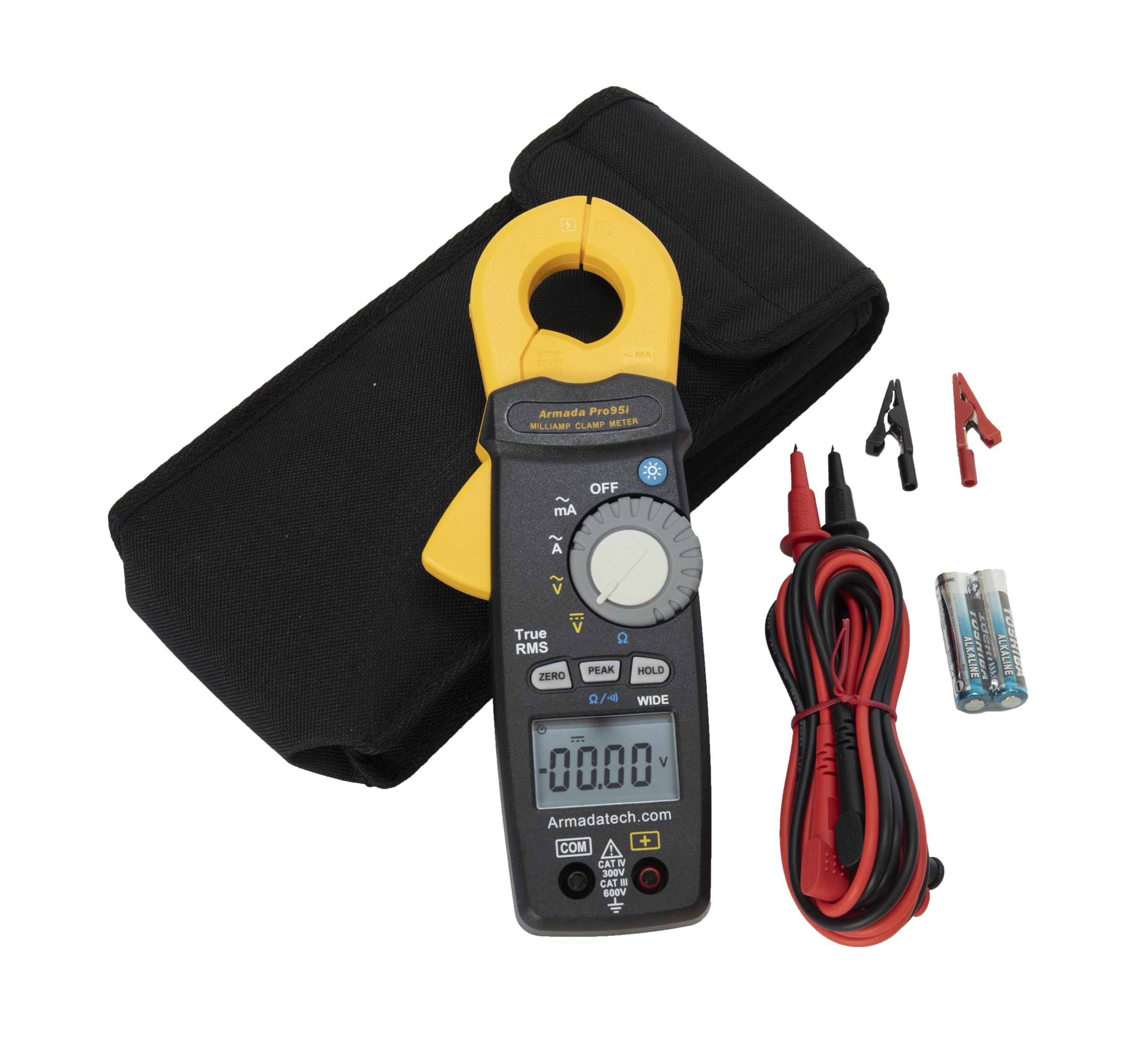 Pro95i True RMS Milliamp Clamp Leakage Meter: Amazon.com: Industrial ...