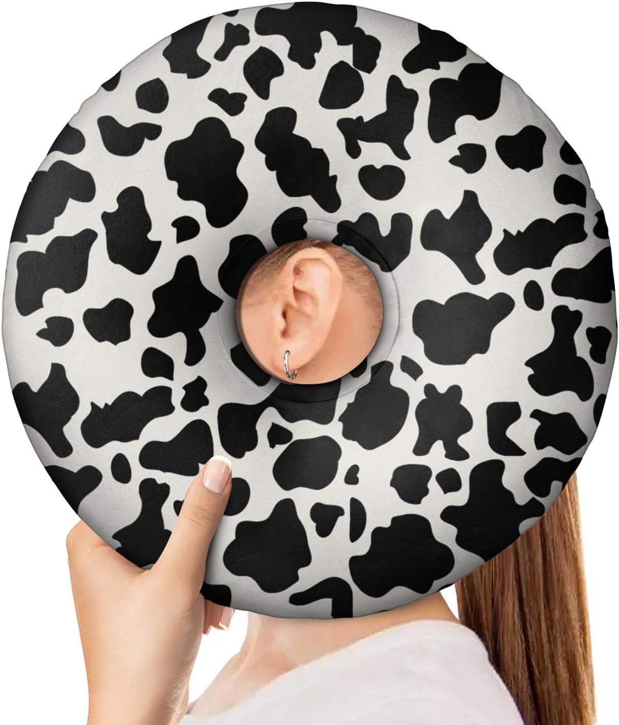 Amazon.com: FSSZMQSM Ear Piercing Pillow for Side Sleepers with Ear ...