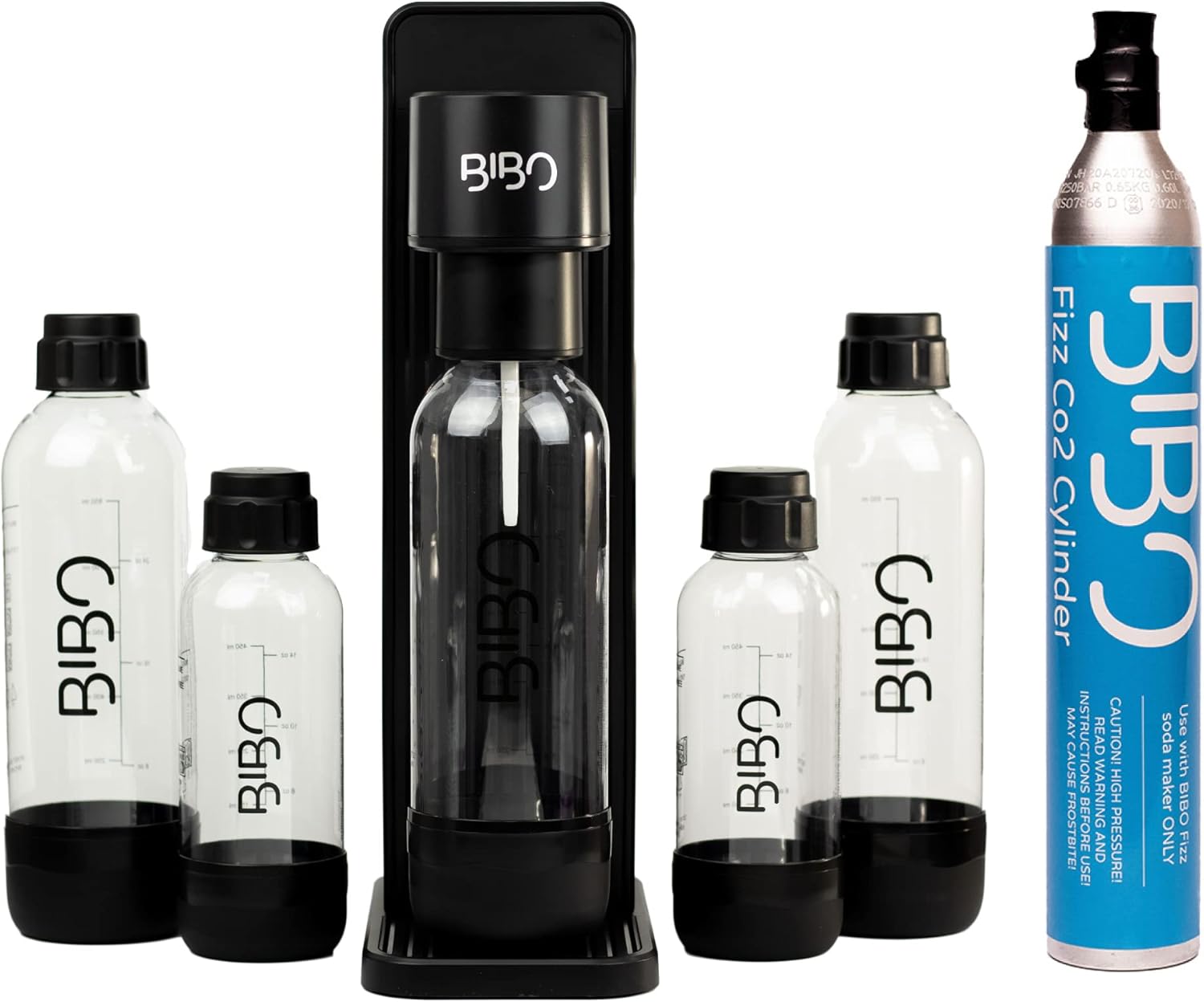 BIBO Fizz Pack - Sparkling Water and Soda Maker Machine - Make ...