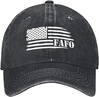 Amazon.com: zhusear FAFO hat Around and Find Out FAFO You hat Golf caps ...