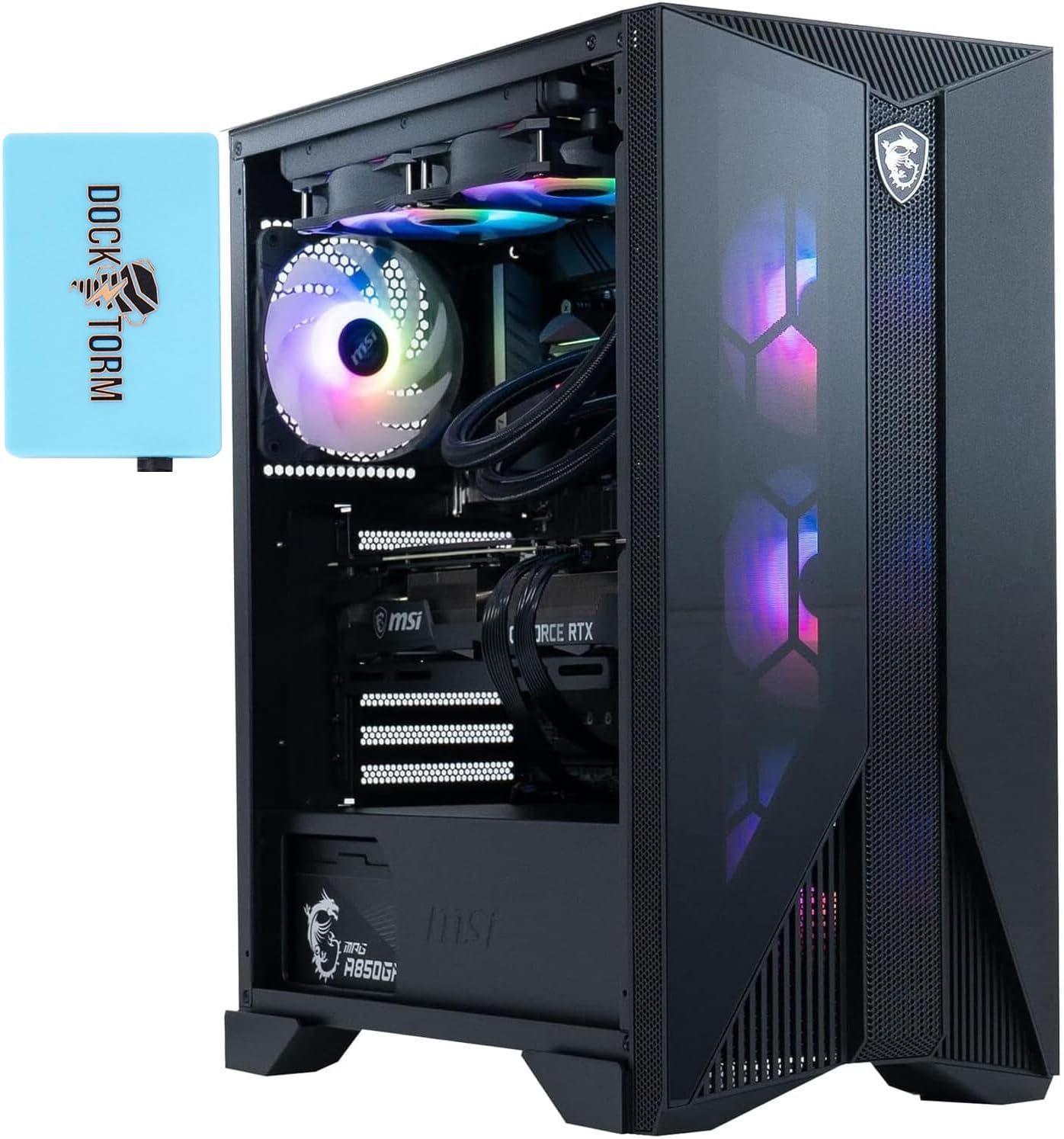 Amazon.com: MSI Aegis RS Gaming Desktop PC (14th Gen 20-Core Intel i7 ...