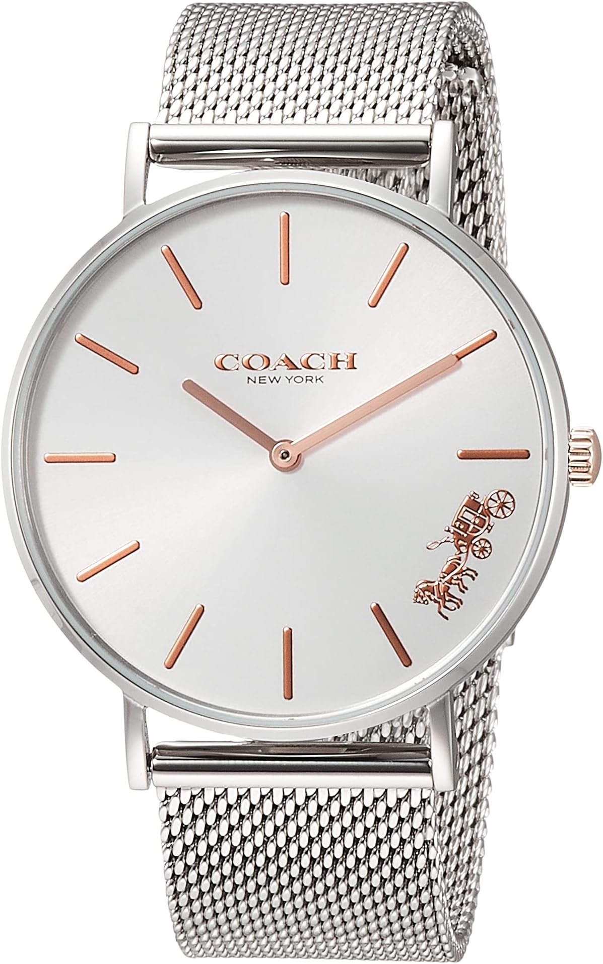 Amazon.co.jp: [コーチ] 腕時計 ペリー 14503124 レディース シルバー [並行輸入品] : ファッション