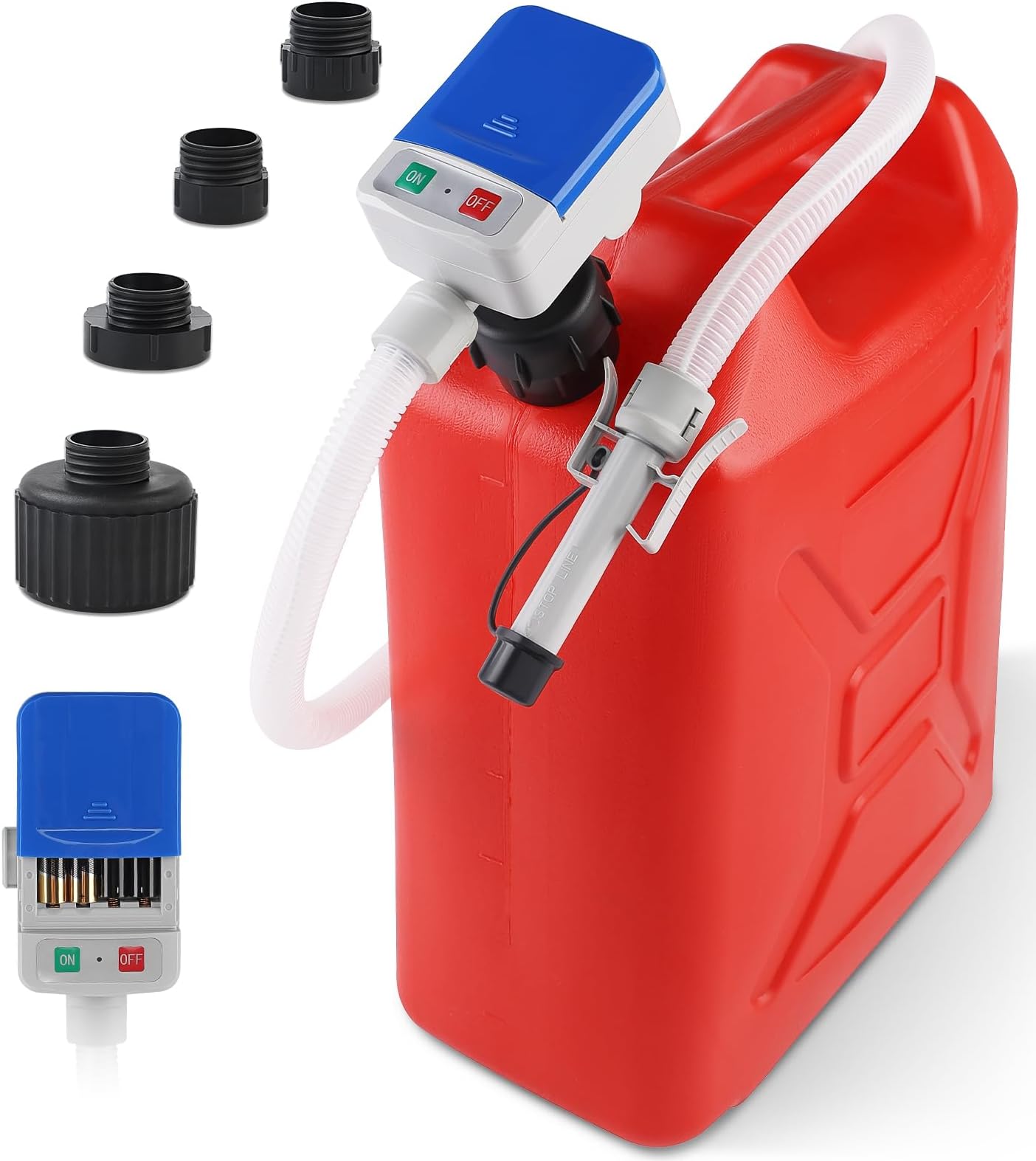 Amazon.com: FUELIO Gas Can Pump - USB Charging Electric Gas Pump - Gas ...