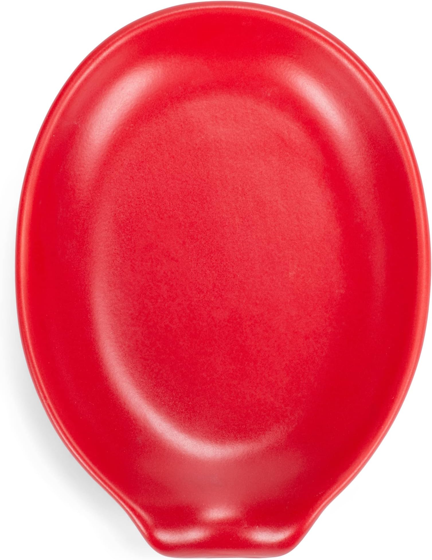 Amazon.com: Now Designs Curved Stoneware Spoon Rest Red, 3.5x7.75 in ...