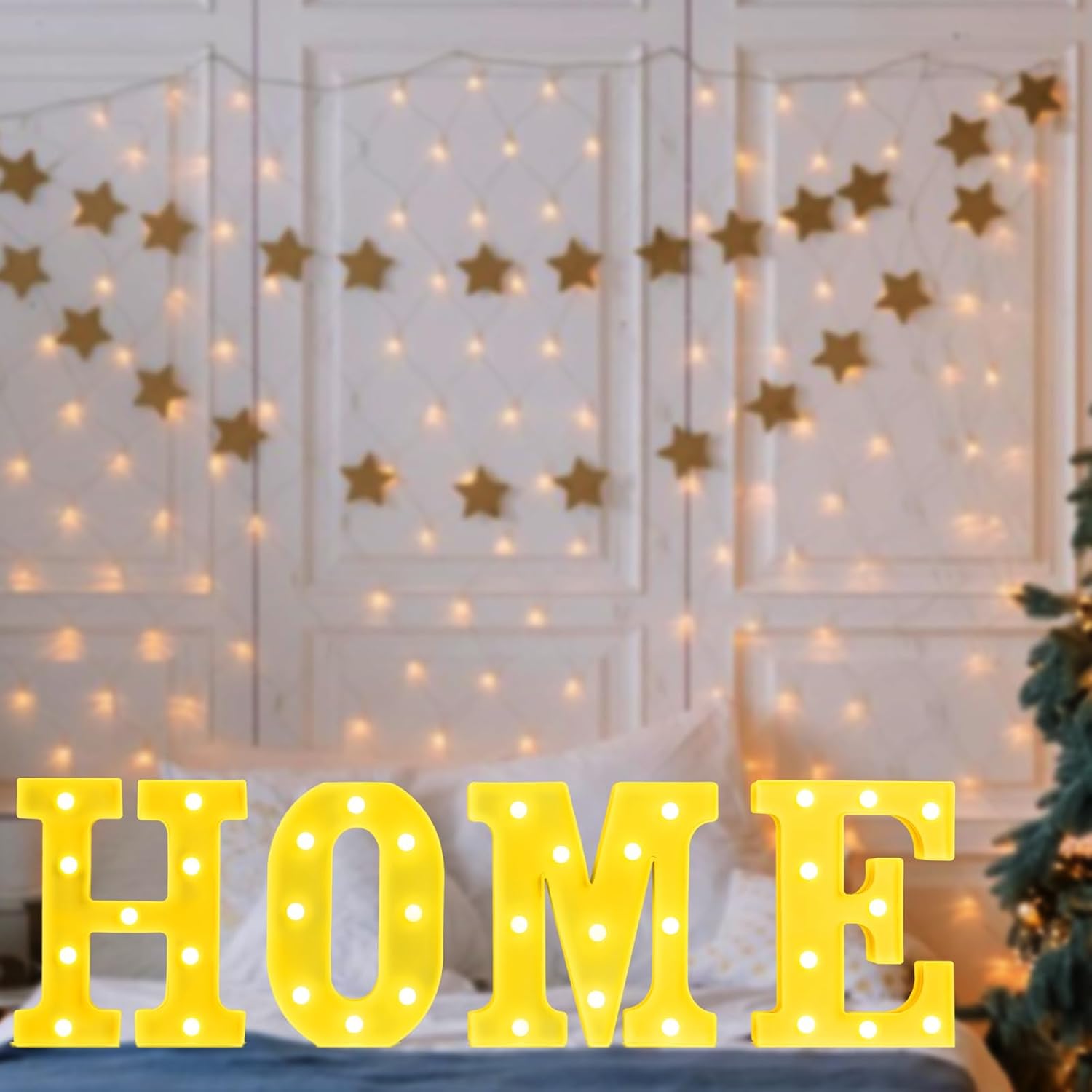 HOME – Letras iluminadas de marquesina, letrero con luz LED para ...