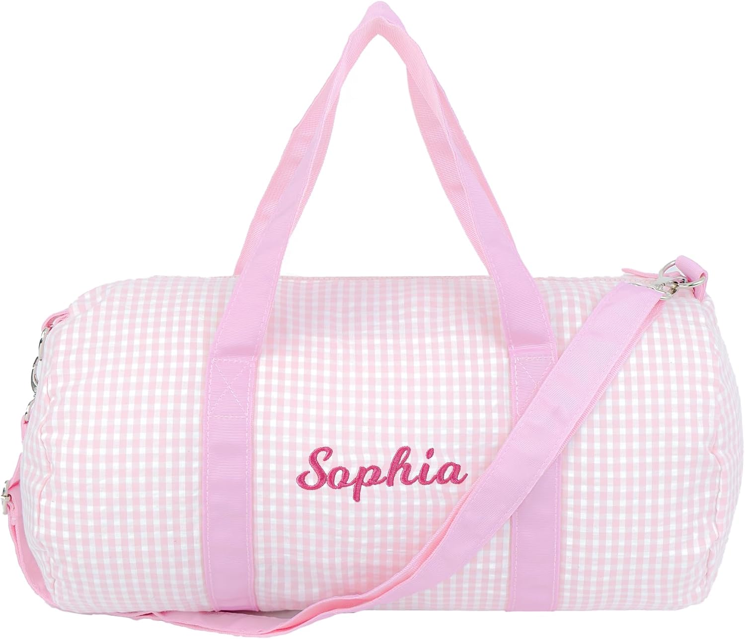 Monogrammed Duffle Bag For Girl