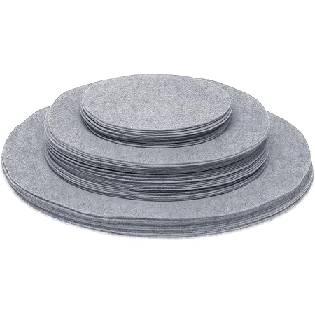 Amazon.com: Mixweer Felt Plate Dividers for Plate Storage Set of 120 ...