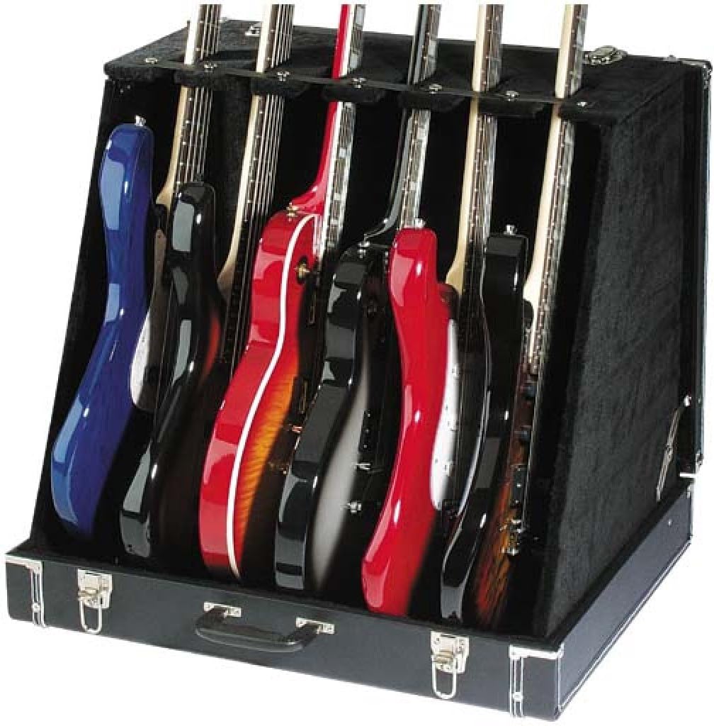 Amazon.com: Stagg GDC-6 Universal Guitar Stand for up to 6 Electric or ...