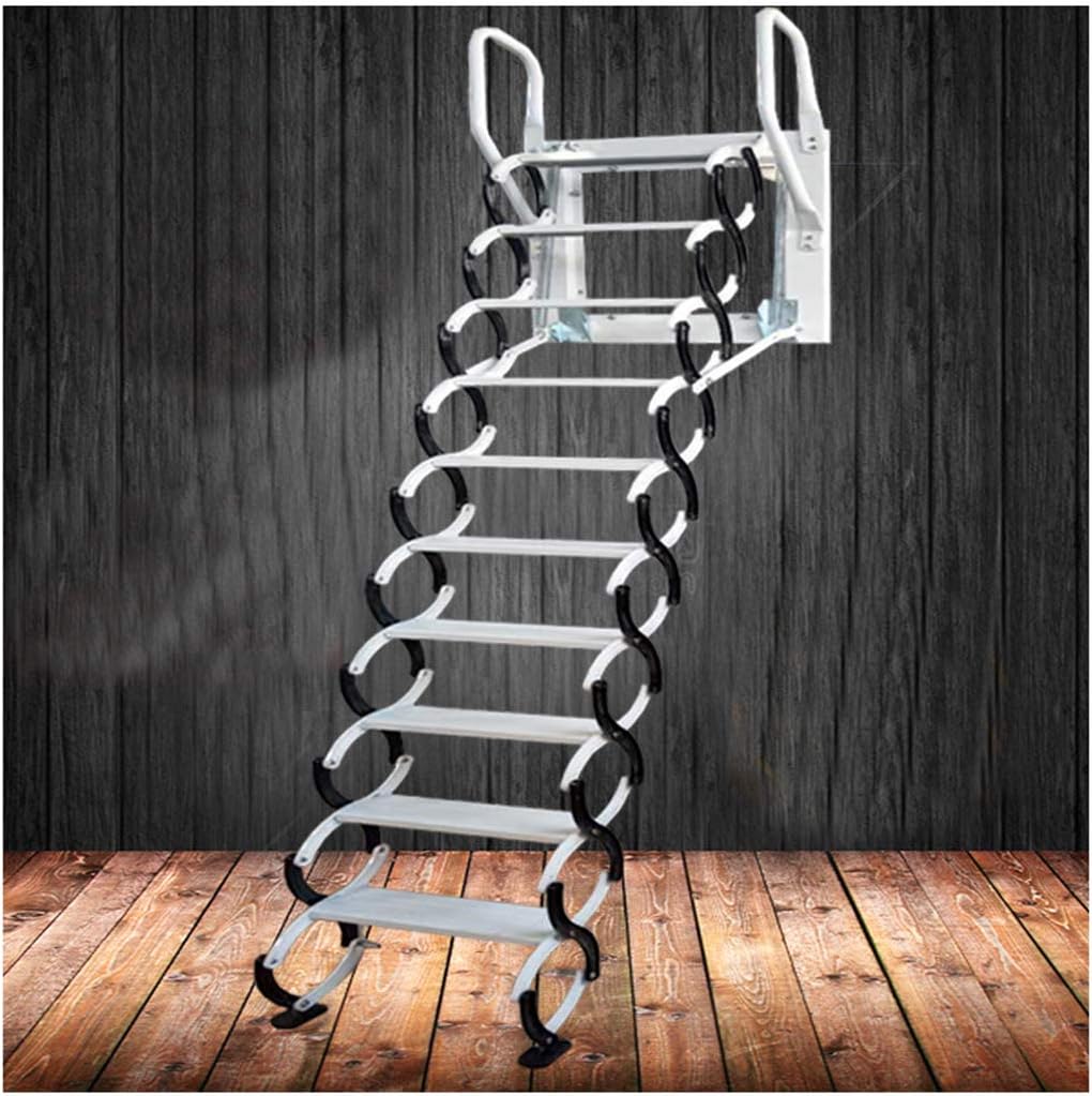 Heavy Duty Steel Metal Folding Loft Ladder - 3-3.5M, Nepal | Ubuy