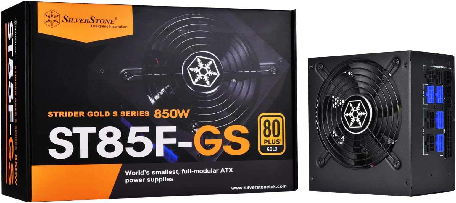 Amazon.com: SilverStone Technology 750W Computer Power Supply PSU Fully ...