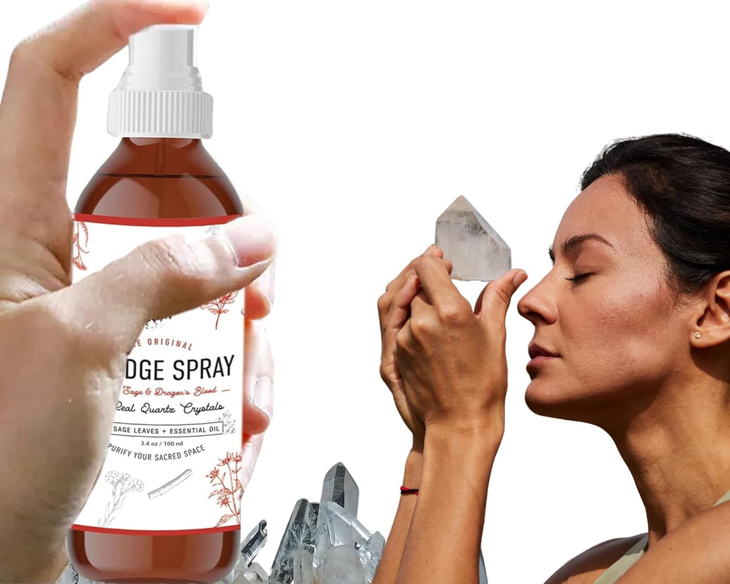Amazon.com: Palo Santo Smudge Spray | for Cleansing Negative Energy and ...