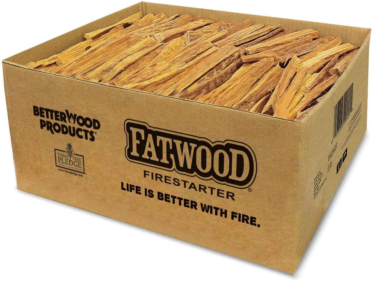 Amazon.com : FATWOOD - The Original Fire Starter Stick, Start Fires ...