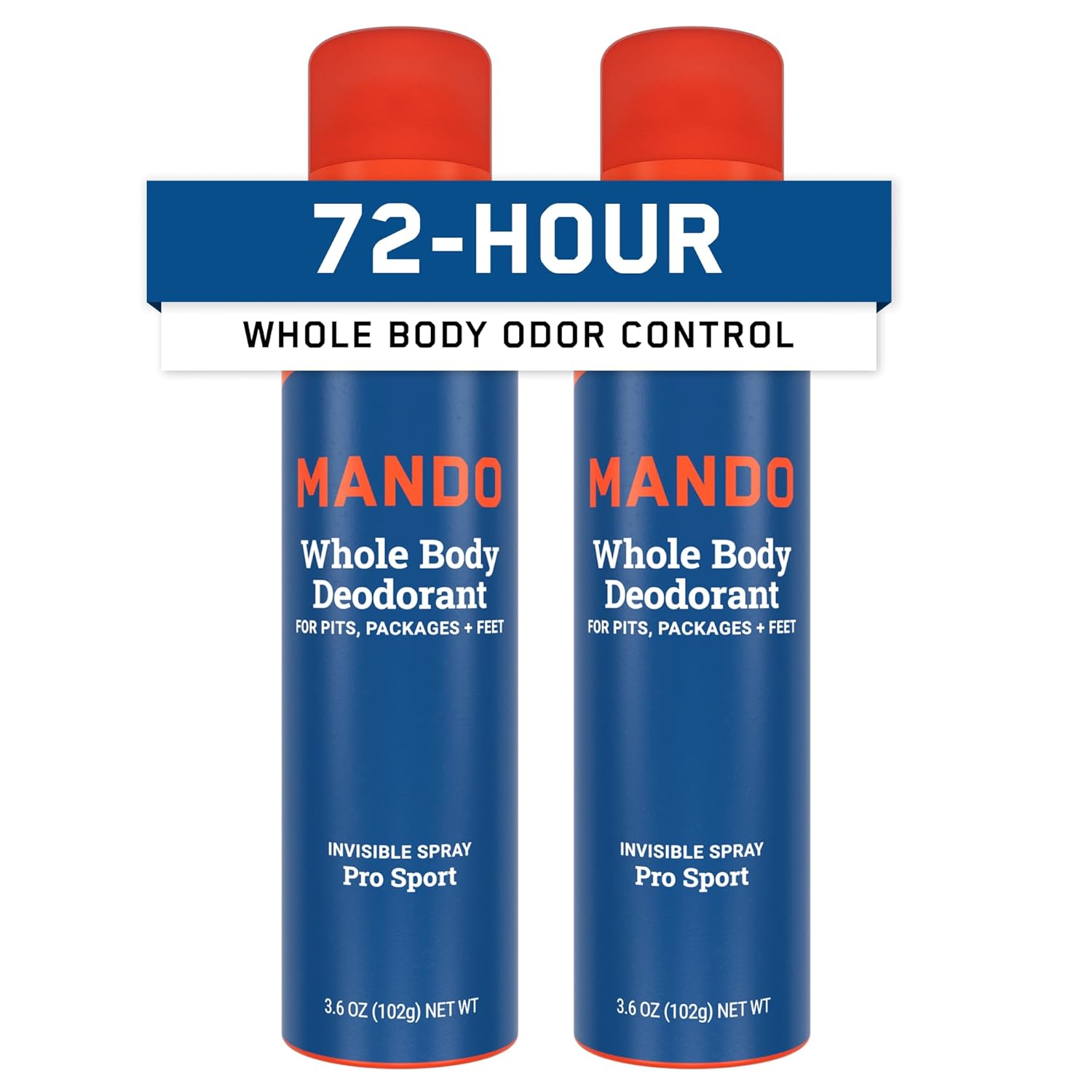 Amazon.com : Mando Deodorant Spray - Pro Sport (Pack of 2) : Beauty ...