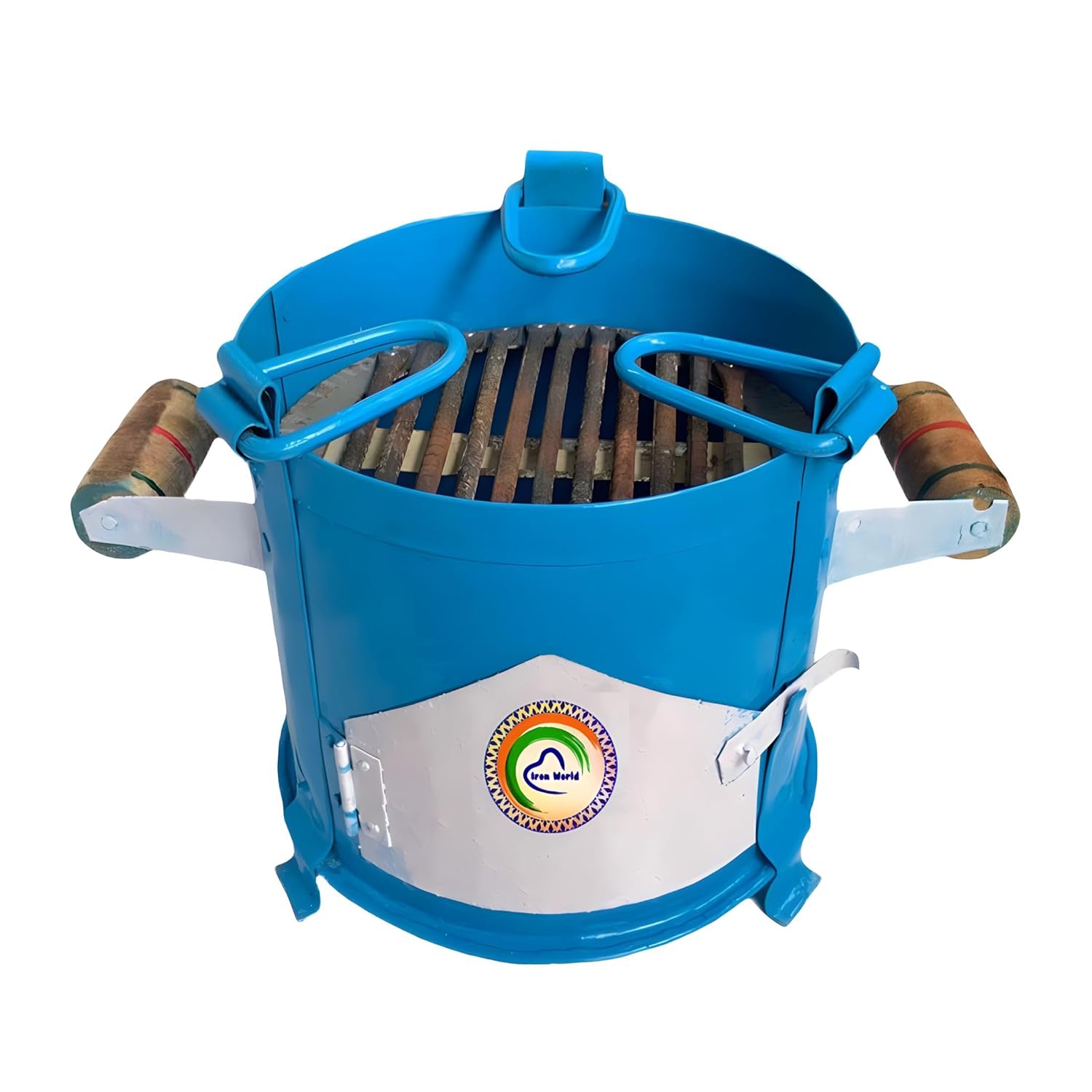 Sigdi Angeethi With Perfect Food Tandoor Grilling Iron Ashtray For Home ...