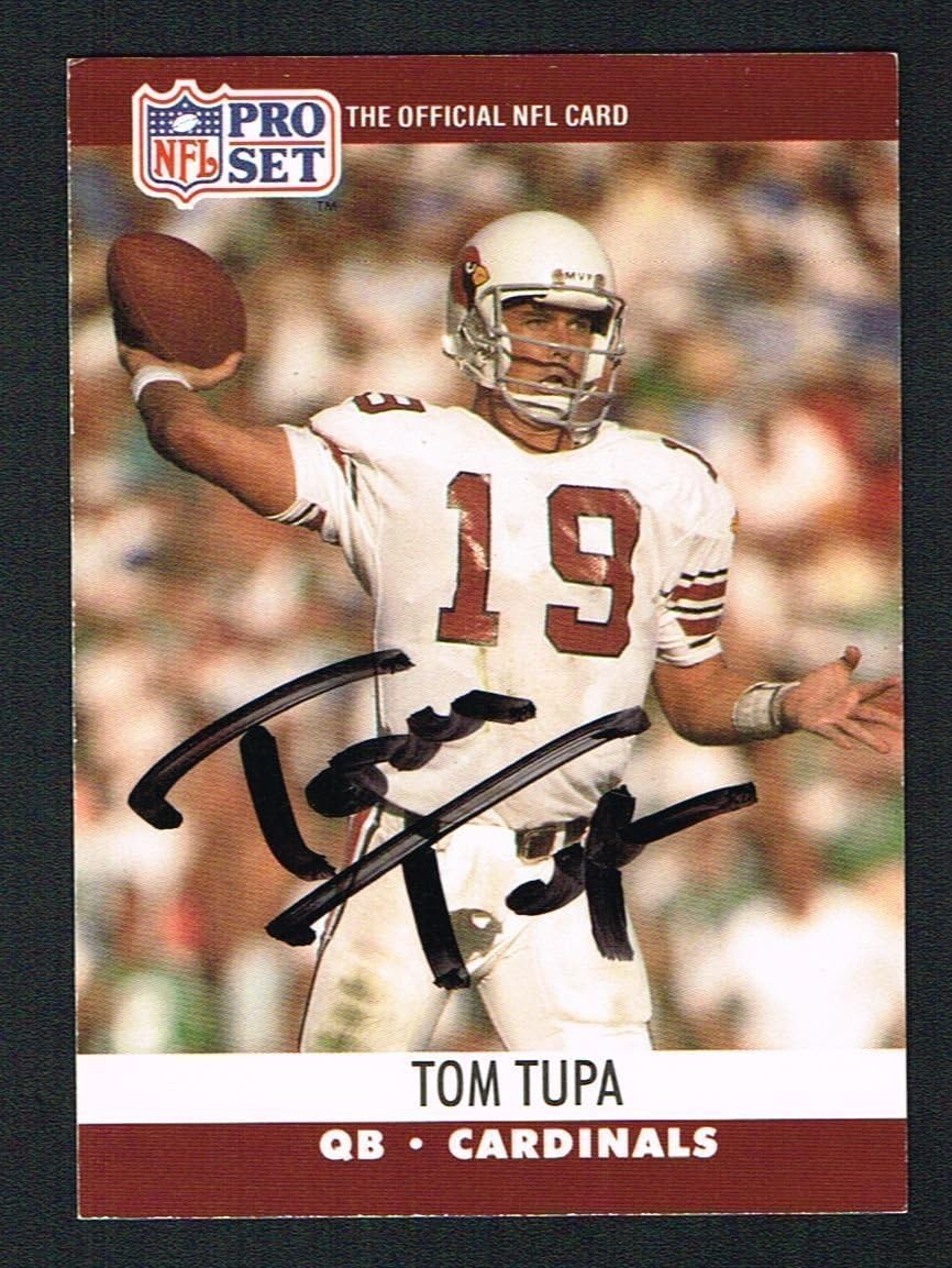 Tom Tupa #619 signed autograph auto 1990 Pro Set Football Trading Card ...