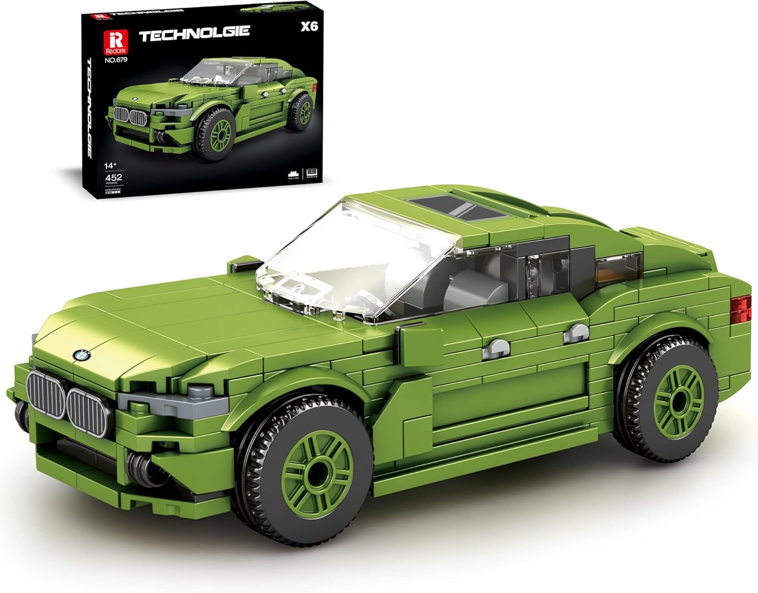 Reobrix 679 BMW X6 Toy Car Building Blocks, Model Cars Building Kit for ...