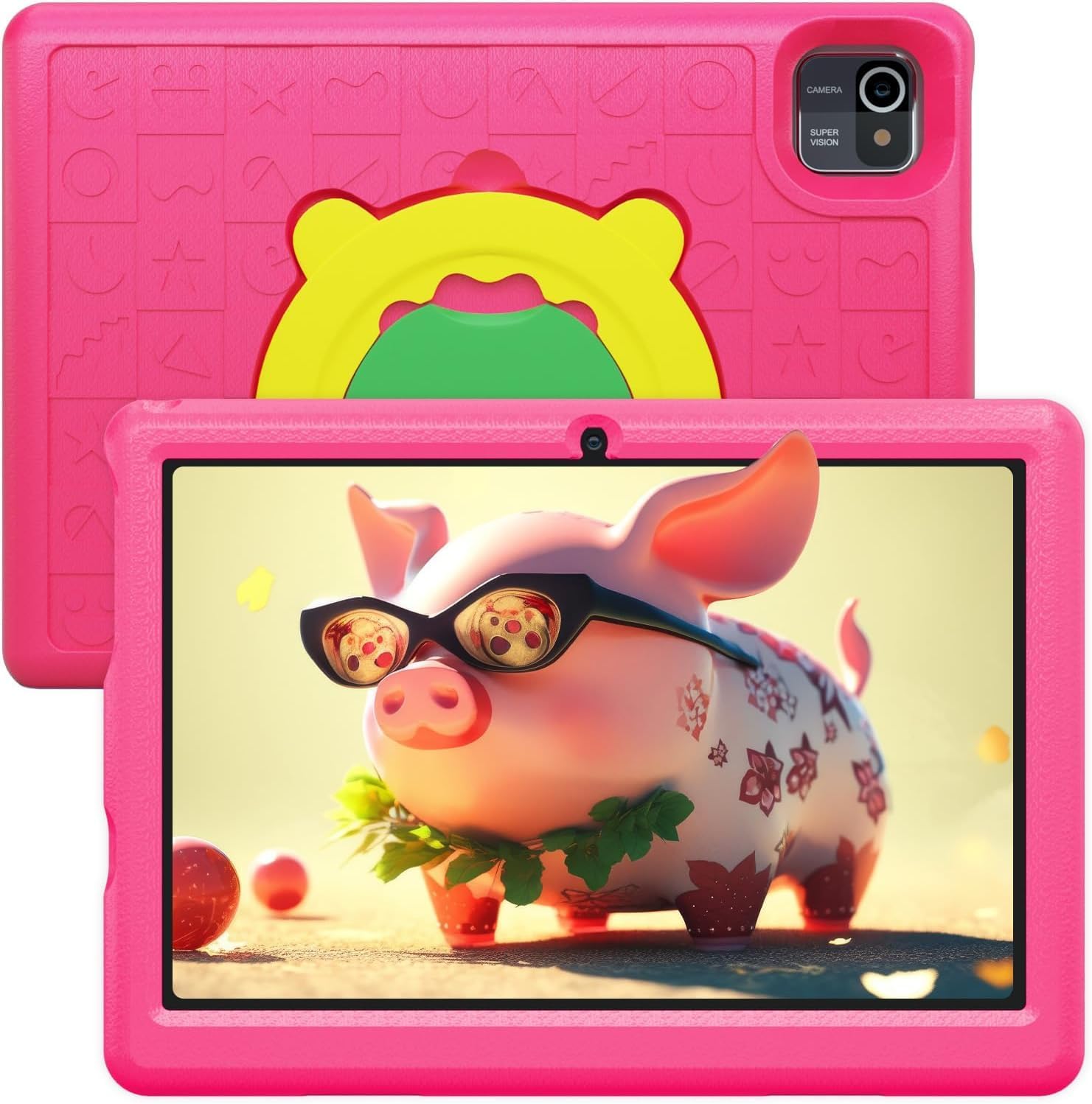 Nicewise Kids Tablet 10 Inch, Android 13 Kids Tablet 10.1" Display ...