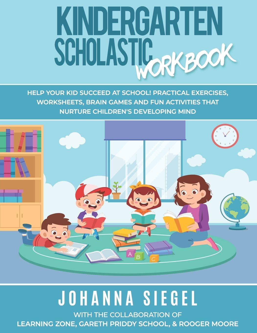 Kindergarten Scholastic Workbook: Help Your Kid Succeed at School ...