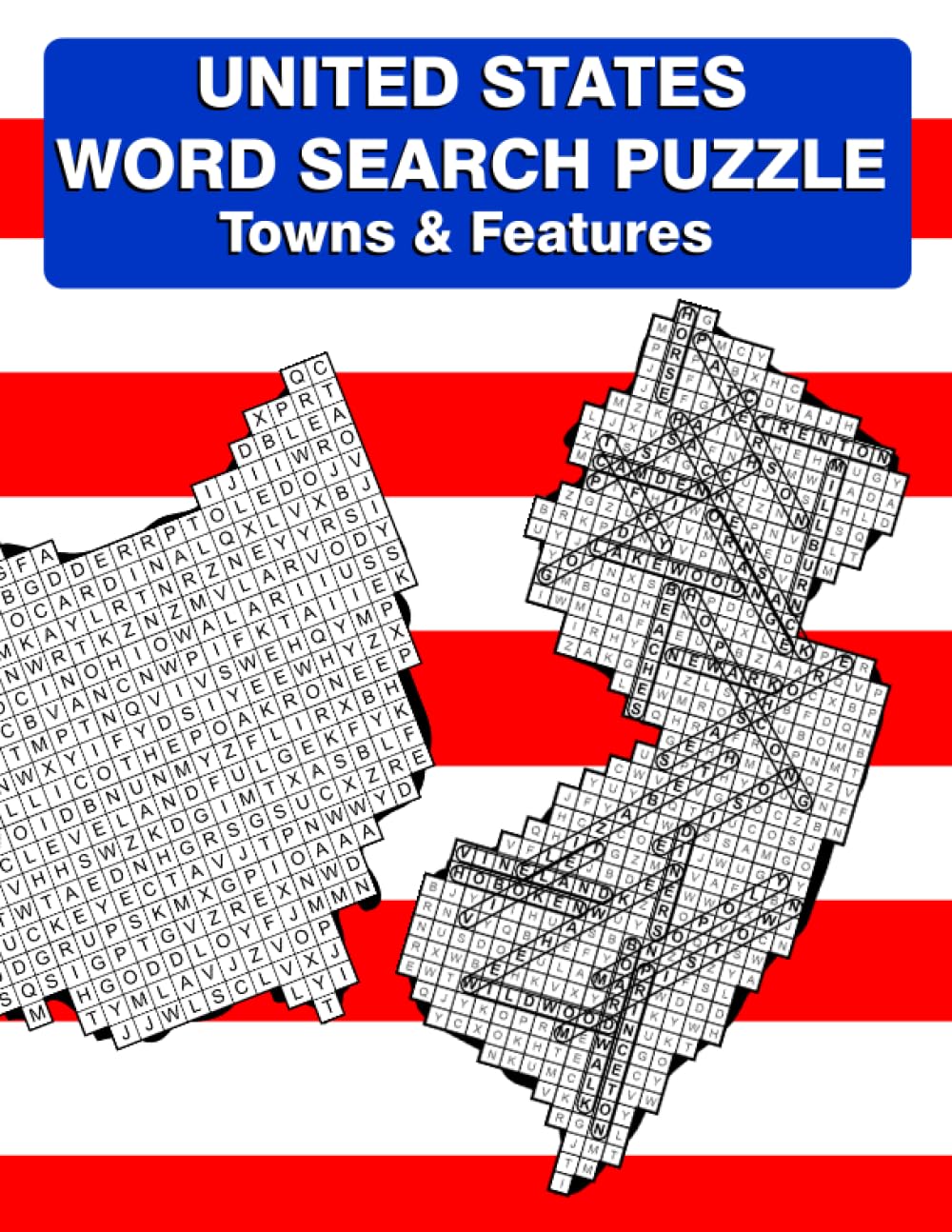 United States Word Search Puzzle: Barthol, Karen A: 9798851319044 ...