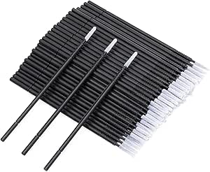 200 Pcs Microbrushes,Black Micro Applicators Brushes With Longer Tips ...