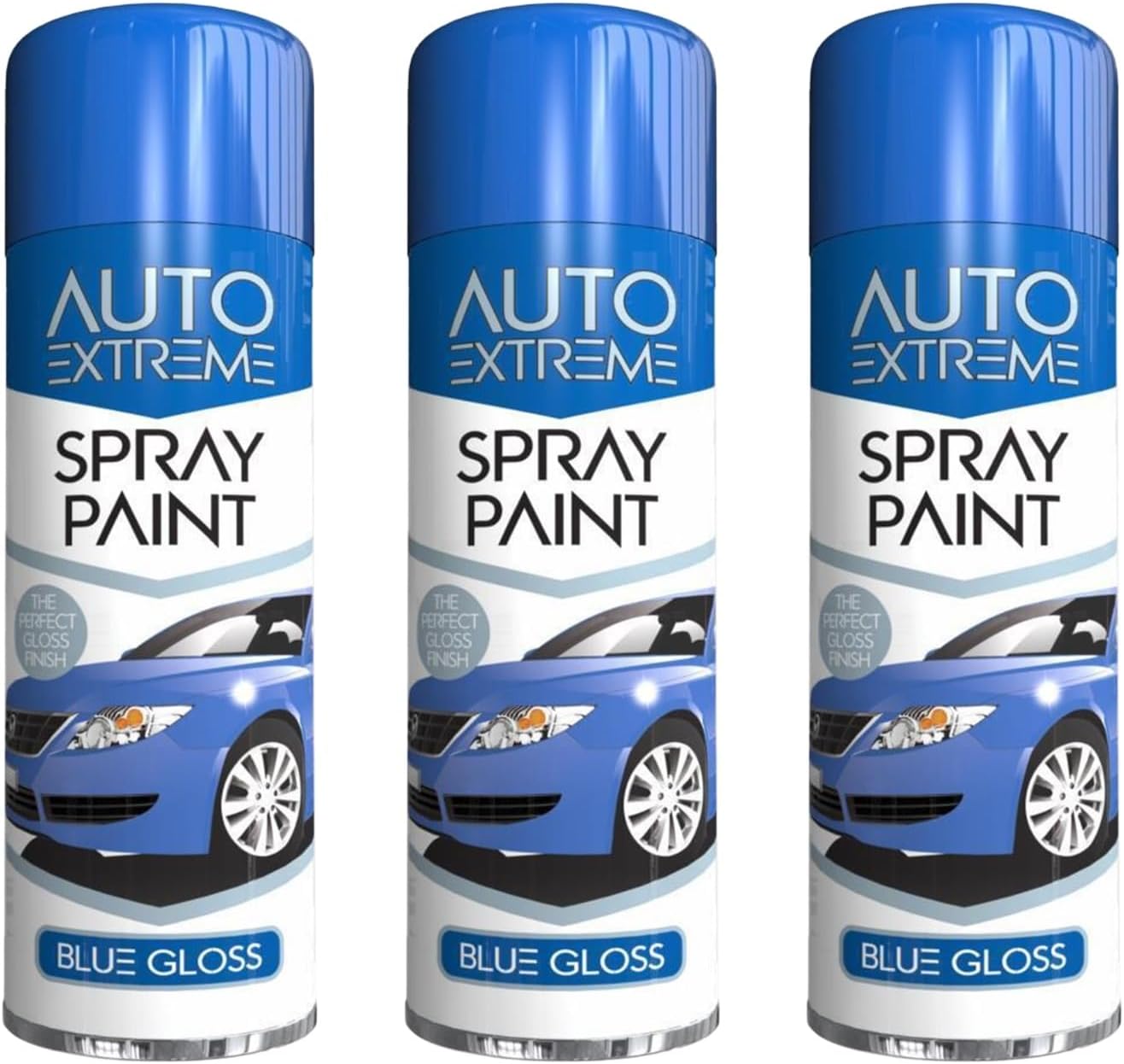 SDMAX All Purpose Blue Gloss Spray Paint, Gloss Finish, Suitable for ...
