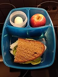 Sistema Lunch Triple Split Lunchbox / Lunch Box with Yoghurt Pot, 2 L ...