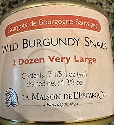 Amazon.com: Premium Escargot Wild Burgundy Snails – Rated Number One ...