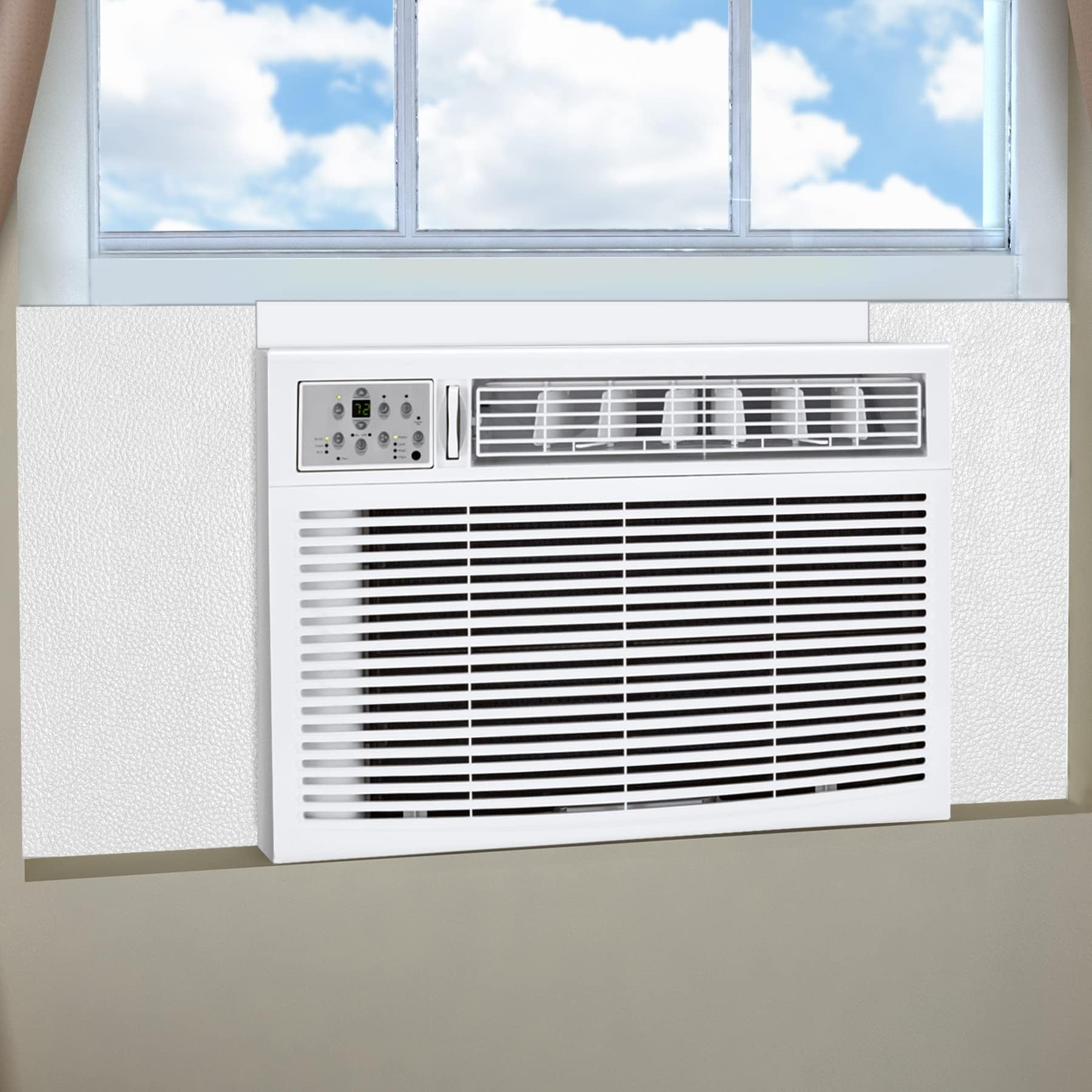 Amazon.com: Mxclimate Window Air Conditioner Side Panels with Frame ...