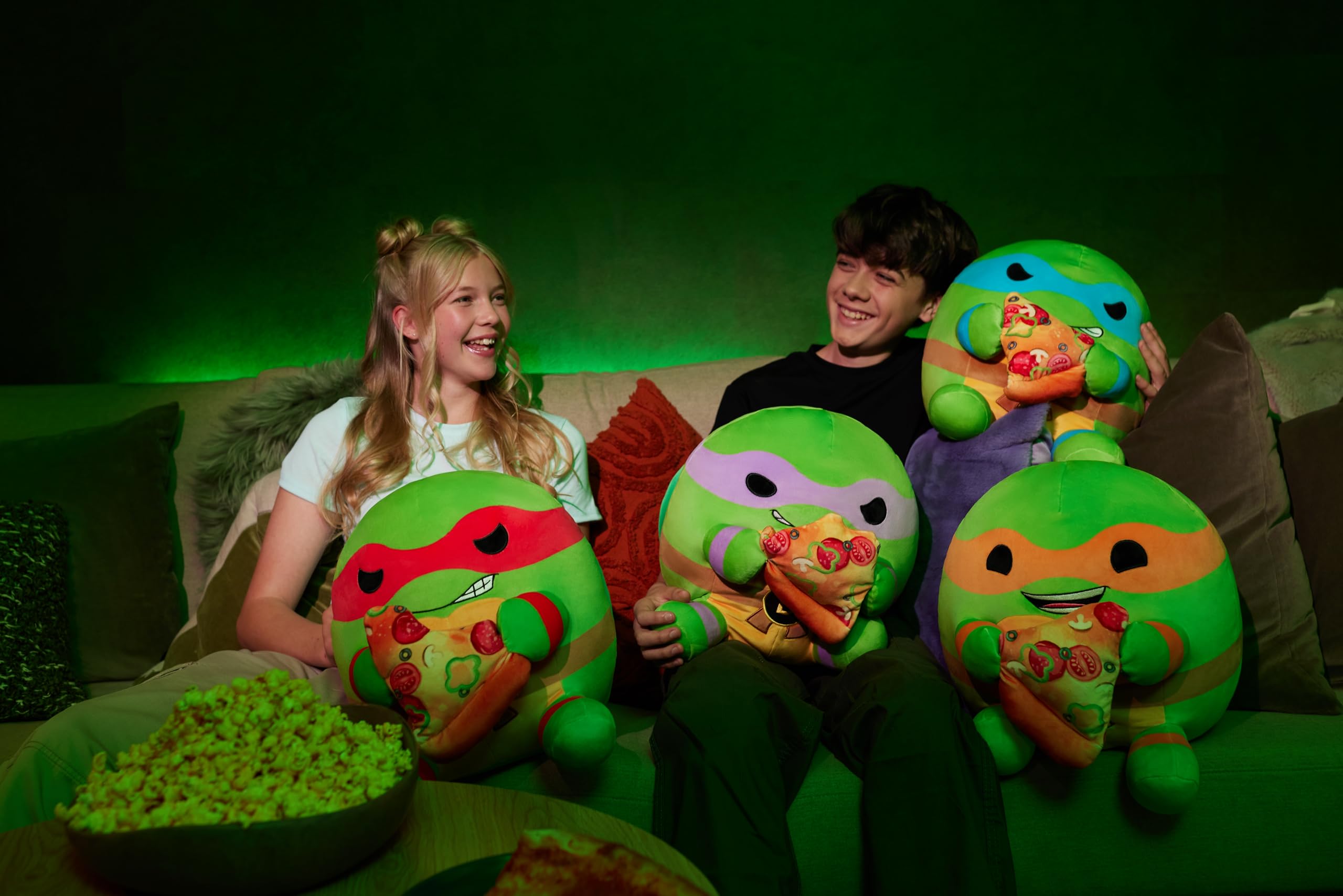 Snapklik.com : Snackles Ninja Turtles Raphael 14" Plush By ZURU, Cuddly ...