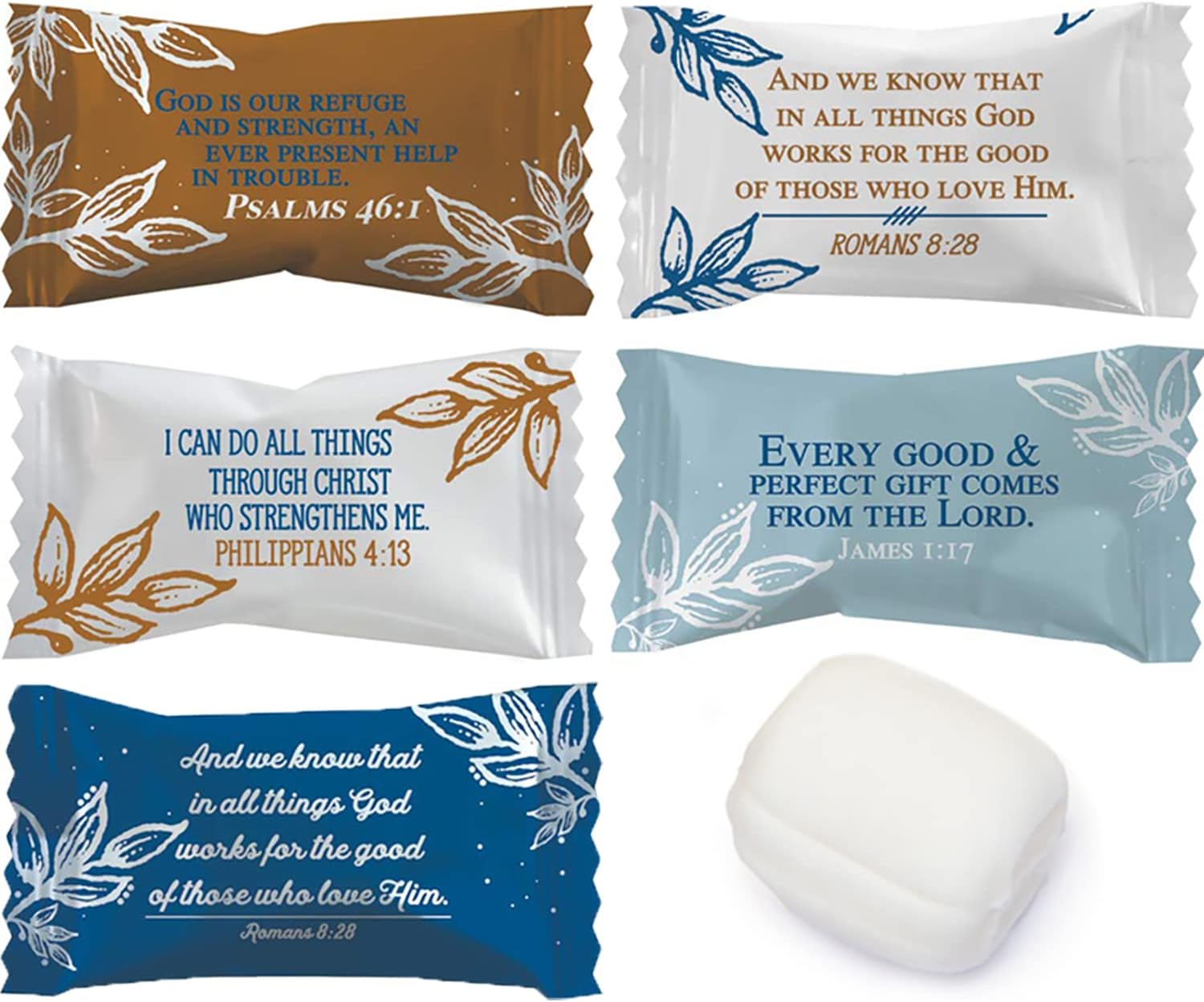 Amazon.com : Bible Verses Buttermints Candy, 330 Buttermints Kosher ...