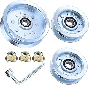 Amazon.com : GELASKA 2 Pack GY20067 Idler Pulley with GY20629 Pulley ...