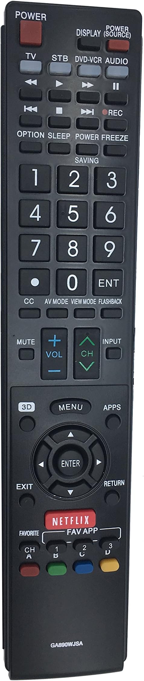 Amazon.com: New GA840WJSA TV Remote Control for Sharp Aquos TV ...