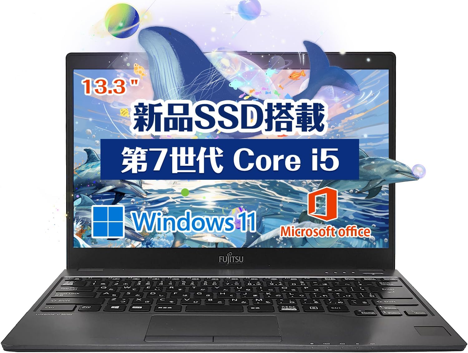 Amazon.co.jp: 富士通 極軽極薄FUJITSU LIFEBOOK U937/ Core i5-7300U(2.6GHz ...