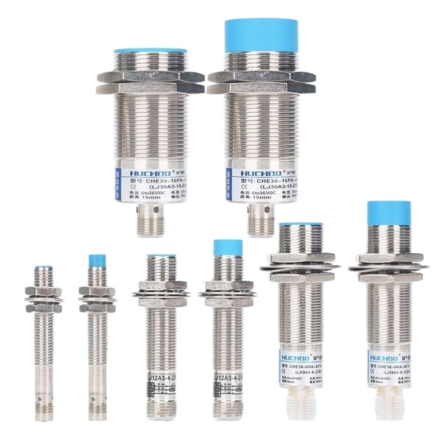 Amazon.com: RIQVFAEUN Blue Proximity Switch Inductive Proximity Sensor ...