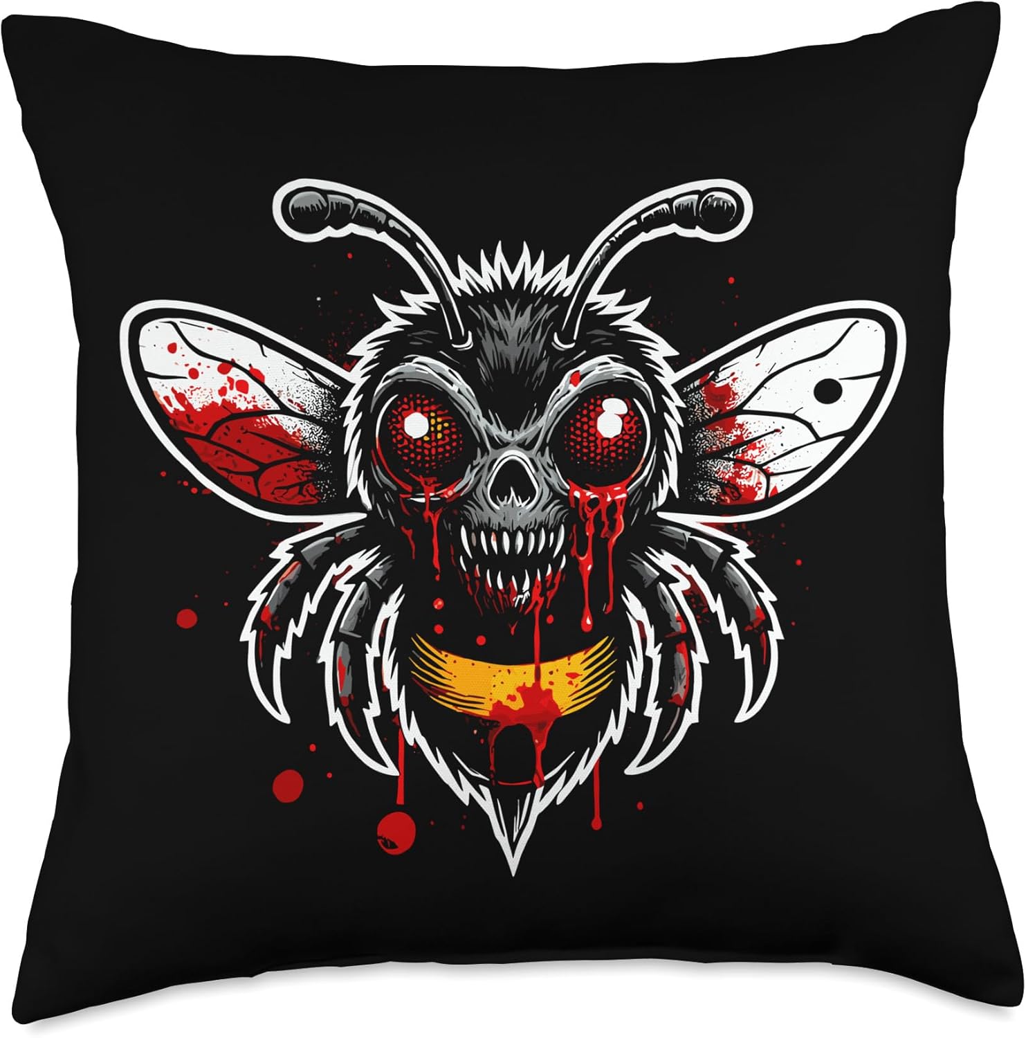 Amazon.com: Zombie Bee Halloween Costume Adult Scary Bloody Killer ...