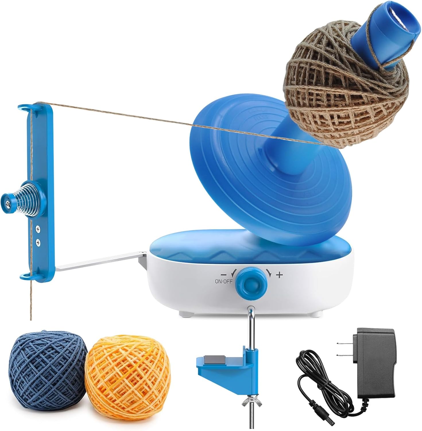 Amazon.com: Yarn Winder, Electric Yarn Ball Winder, 10oz Large ...