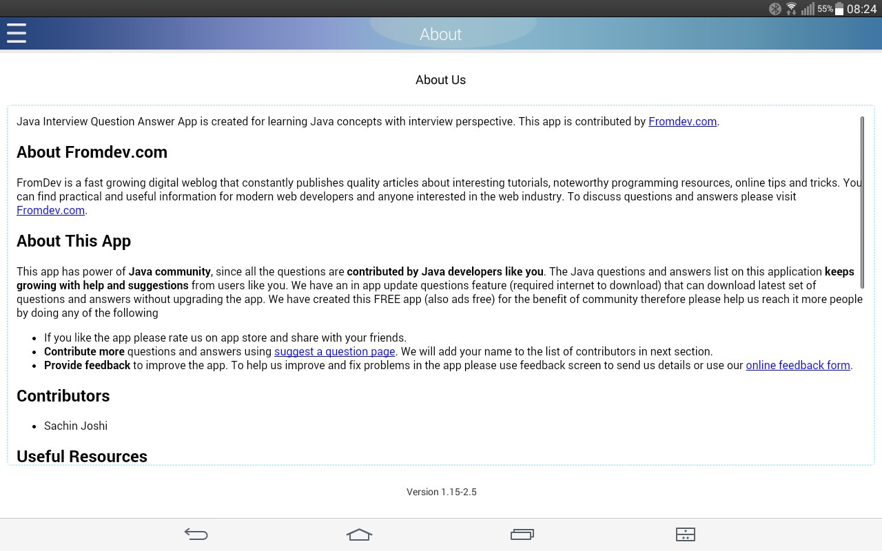 Java Questions and Answers - App on Amazon Appstore