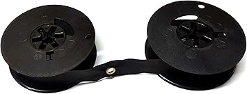 Cinta universal de máquina de escribir de 1,27 cm, color negro. para ...