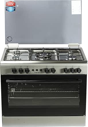 Nikai 90x60cm 5 Burner Freestanding Gas Cooker with FFD & Grill ...